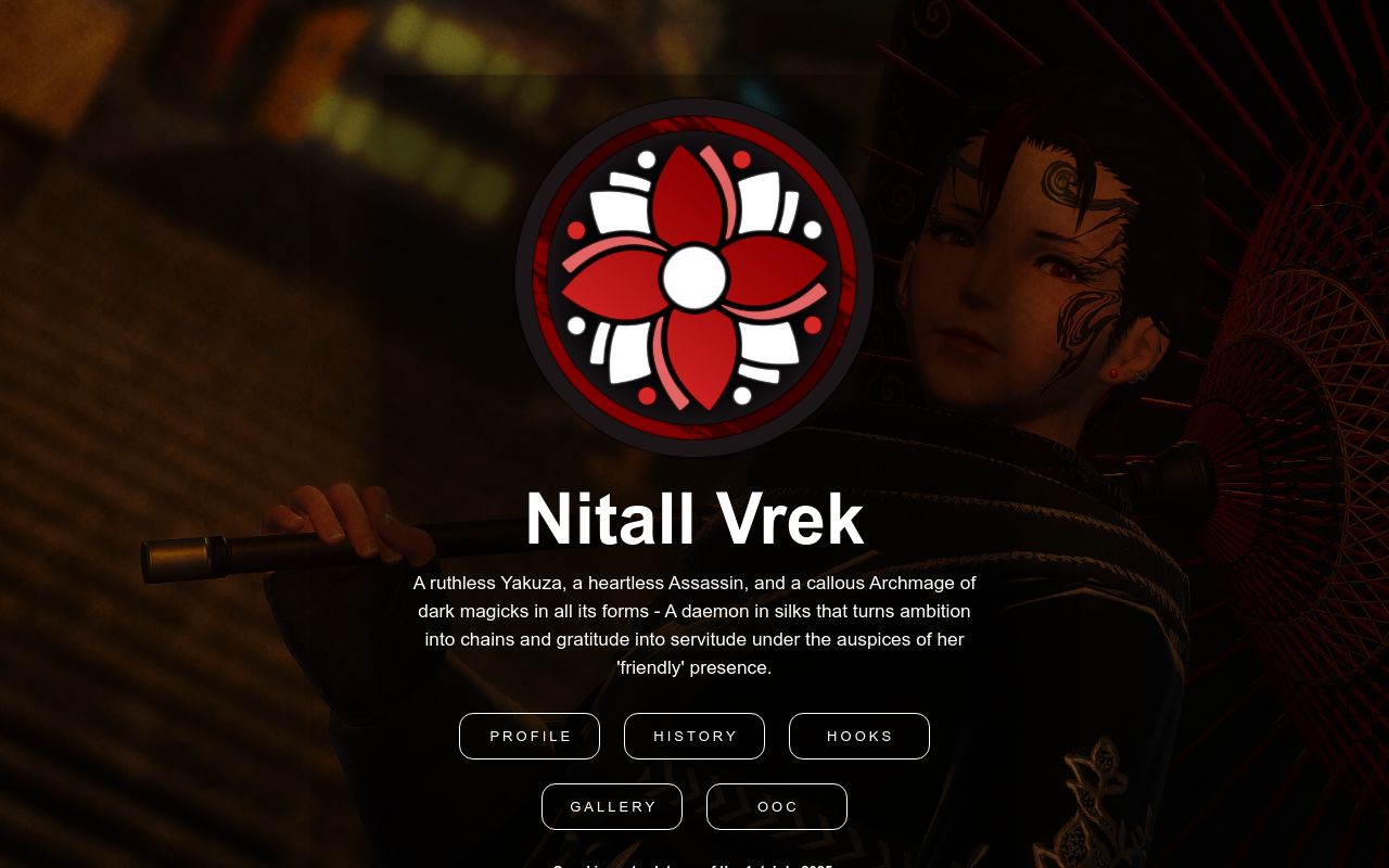 Nitall Vrek RP Carrd